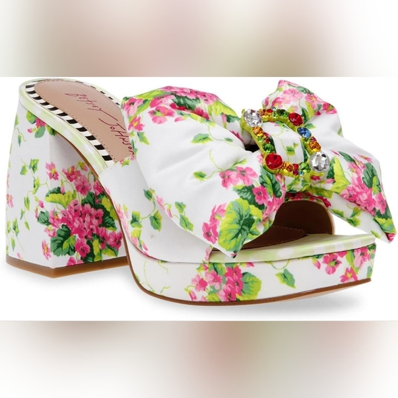 Betsey Johnson | Shoes | Betsey Johnson Heeled Sandals | Poshmark